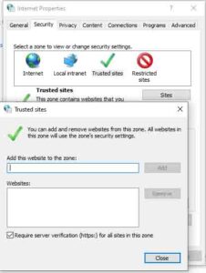 How to Add Trusted Websites in Windows 10/11 and Google Chrome - Adnan ...