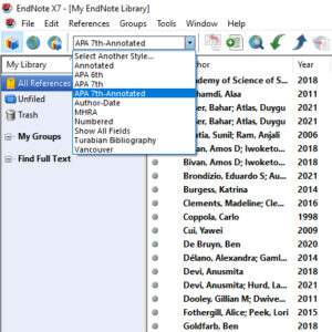 How to add APA 7th edition to Endnote - Adnan Technology